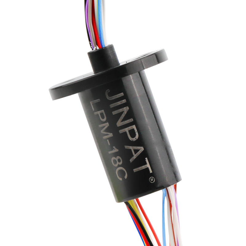 18 Circuits 250 Rpm Capsule Slip Ring with Gold Contacts