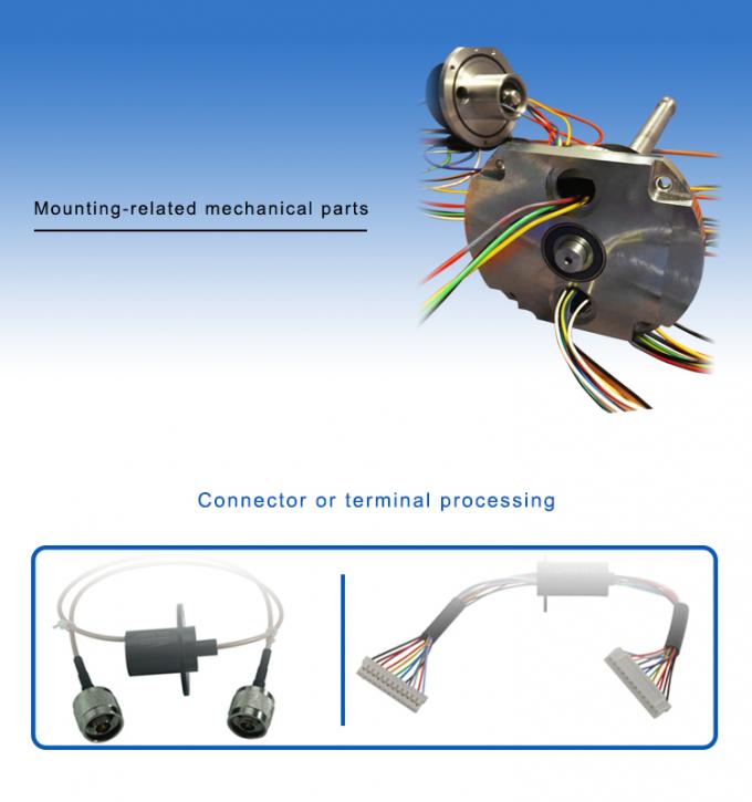 Super Mini Slip Ring 8 Circuits 0-300 RPM